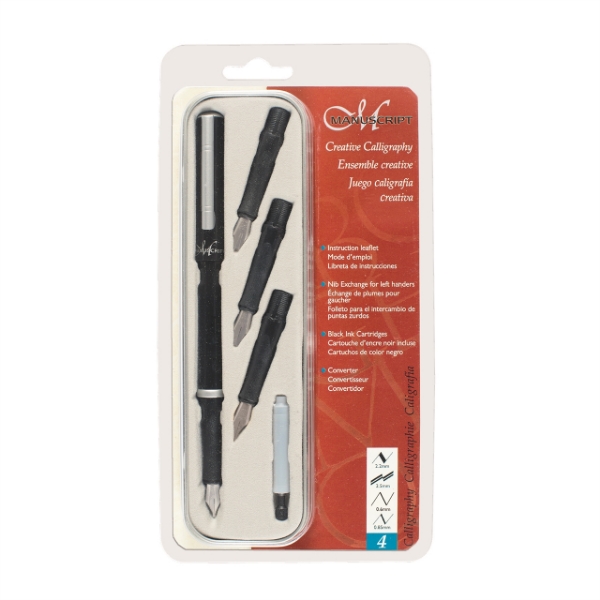 htconline.in| Manuscript Creative Calligraphy set (4 nib set)