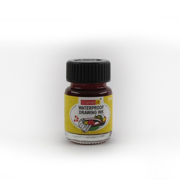 htconline.in| Camlin Coloured Drawing Ink 20ml Yellow - htconline.in