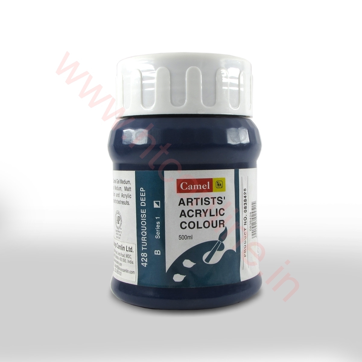 htconline.in| Camlin Artist Acrylic Colour 500ml SR1 Turquoise Deep ...