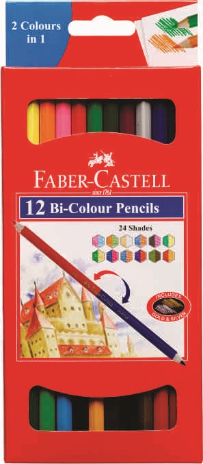 htconline.in| Faber Castell BI Colour Pencils Set of 12| Students ...