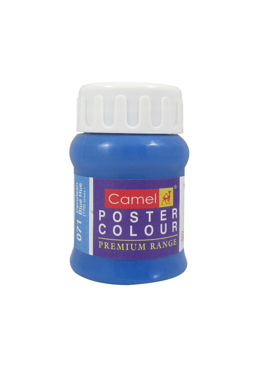 htconline.in| Camlin Poster Colour SR1 100ml Cerulean Blue - htconline.in
