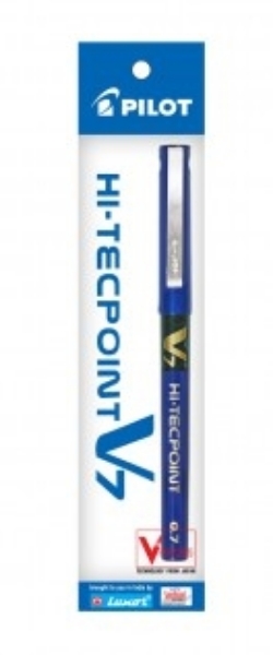htconline.in| Pilot Hi-Tecpoint V7 0.7mm Blue| Pen| htconline.in