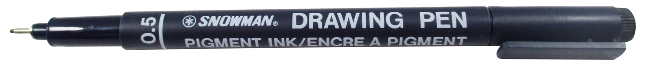 htconline.in| Snowman Drawing Pen 0.5mm Black - htconline.in