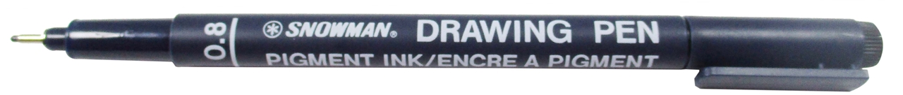 htconline.in| Snowman Drawing Pen 0.8mm Black - htconline.in