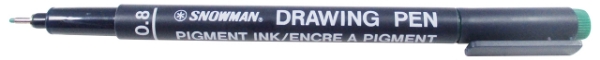 htconline.in| Snowman Drawing Pen 0.8mm Green - htconline.in