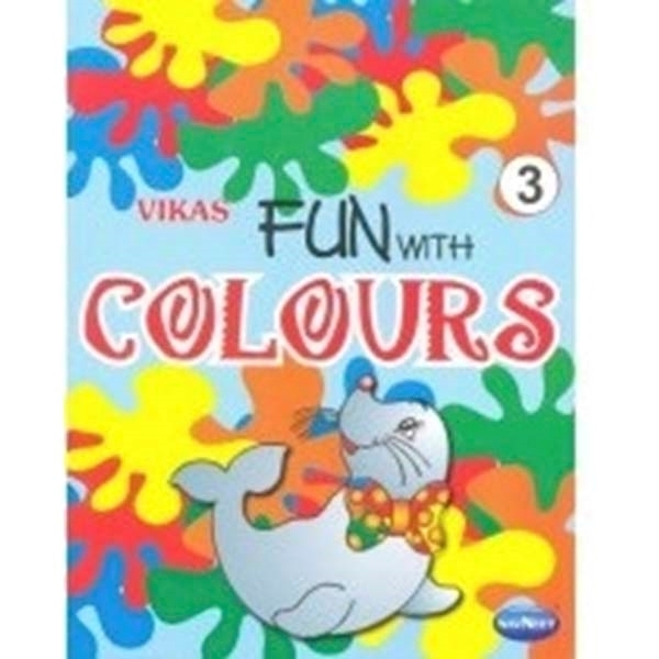 htconline.in| Vikas Fun with Colours Book 3| Student Art Book| htconline.in