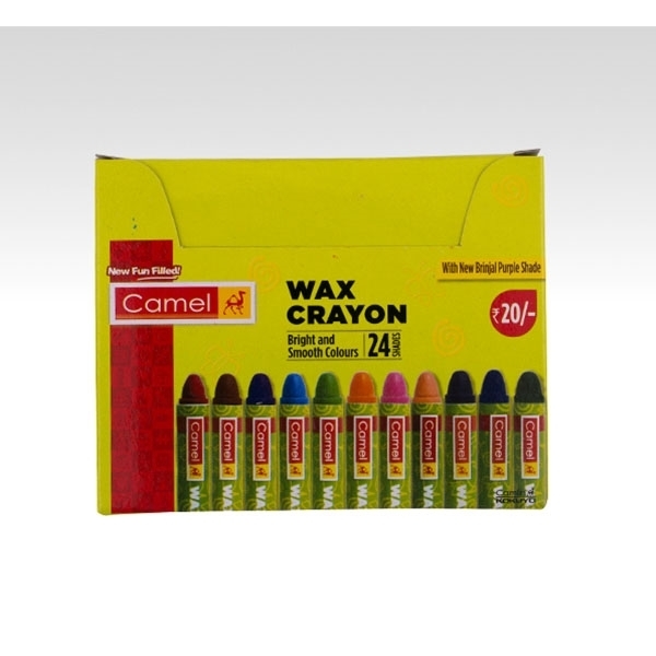 htconline.in| Camlin Wax Crayons Set of 24 - htconline.in