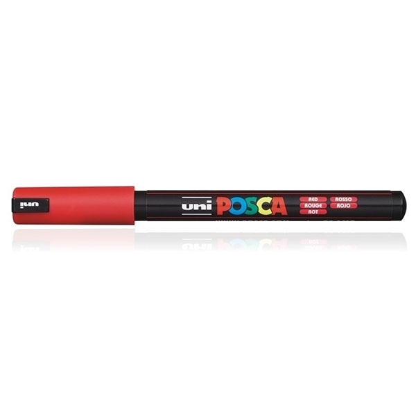 htconline.in| Uni Posca Marker Red PC – 1MR