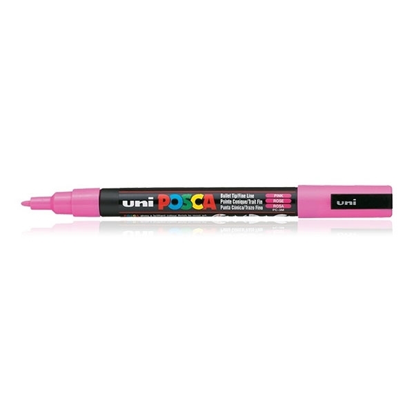 htconline.in| Uni Posca Marker Pink PC – 3M