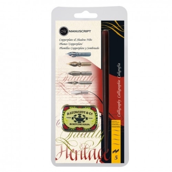 htconline.in| Manuscript Copperplate & Shadow Nibs Set