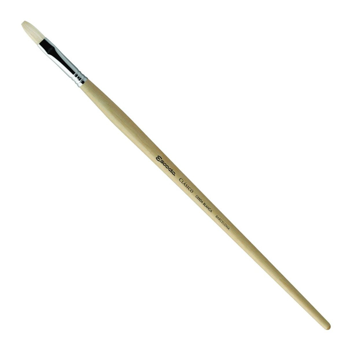 htconline.in| Escoda SR-4829 CLASICO FLAT BRISTLE BRUSH No:18