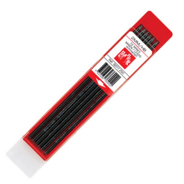 htconline.in| Caran d'Ache Technograph 2mm HB Lead - Pack of 12