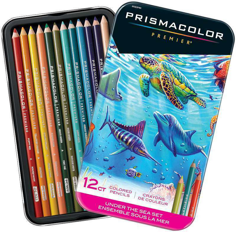 htconline.in| Prismacolor Under The Sea Colored Pencil Set of 12