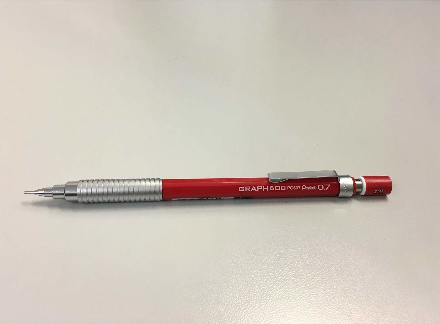 htconline.in| Pentel Graphgear 600 Mechanical Drafting Pencil- 0.7MM- Red