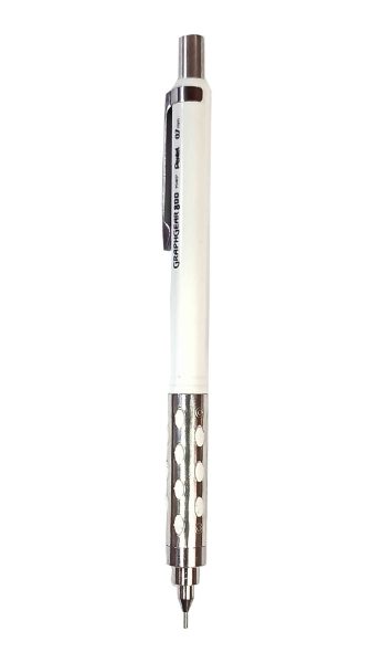 htconline.in| Pentel Graphgear 800 Mechanical Drafting Pencil- 0.7MM- White