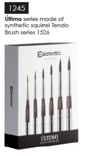 htconline.in| Escoda Ultimo 6 Travel Brush Set Series 1245