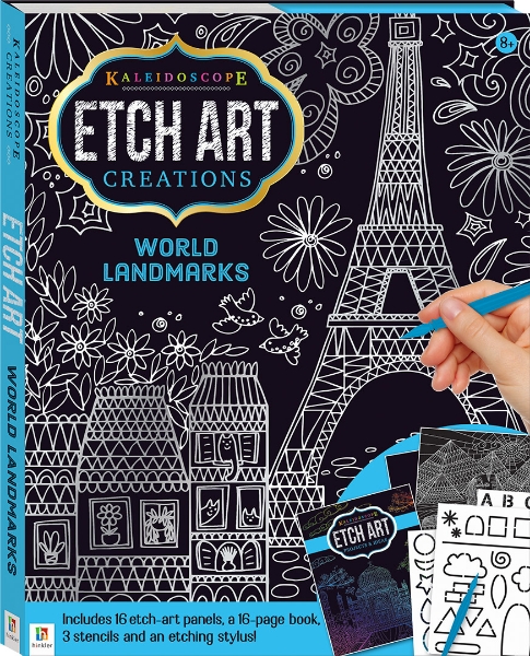 htconline.in| Hinkler Kaleidoscope Etch Art Creations World Landmark