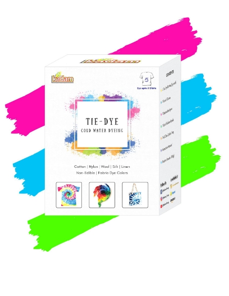 htconline.in| Kadam Colors Tie-Dye Kit Cold Water Dye Colors Vibrant ...