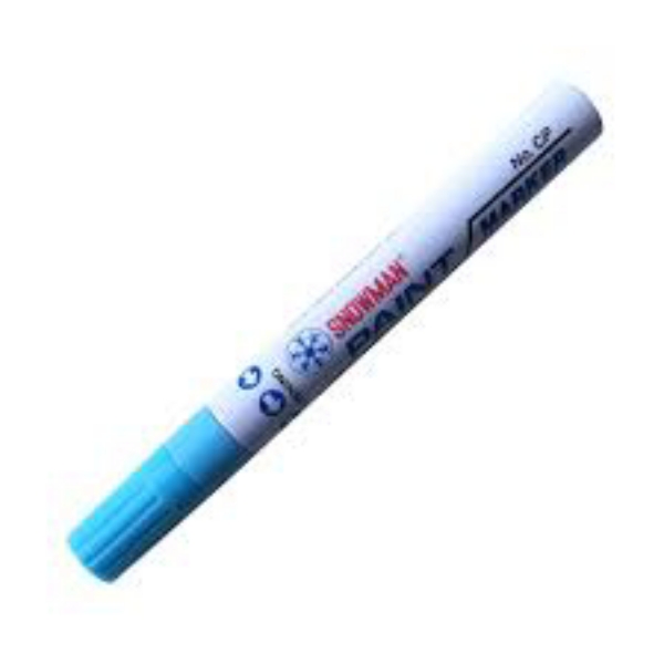 htconline.in| Snowman Oil Paint Marker - Sky Blue