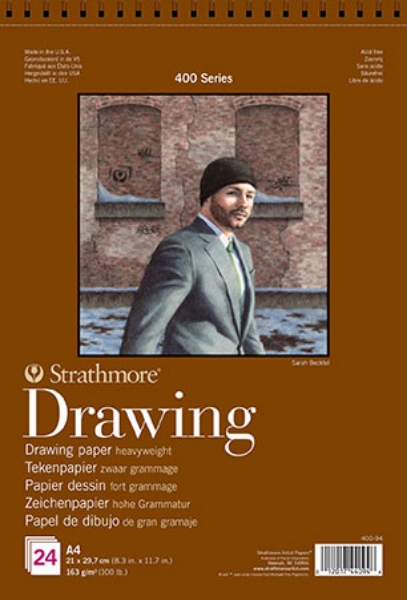 htconline.in| Strathmore Drawing paper A4 (24 sheets) Heavy weight