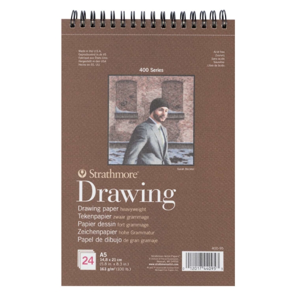htconline.in| Strathmore Drawing paper A5 (24 sheets) Heavy weight