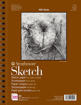 htconline.in| Strathmore 400 Series Sketch Paper A4 - 21 x 29.7 cm 100 ...