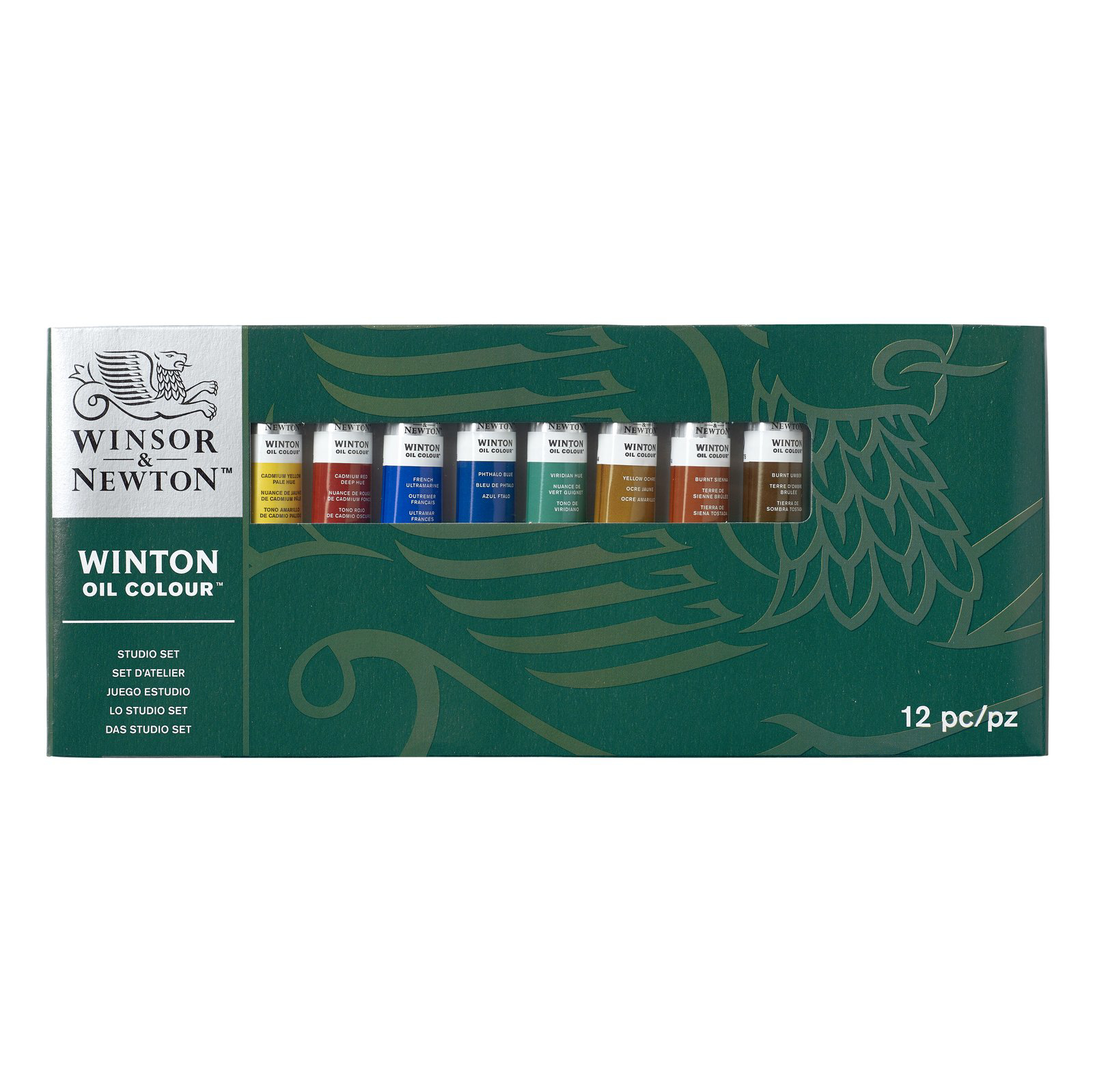 htconline.in| Winsor & Newton Winton Oil Colour Studio Set 12 x 21ml