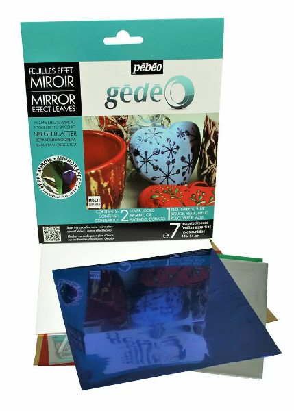 htconline.in| Pebeo Gede Mirror Effect Leaves Assorted Kit - htconline.in