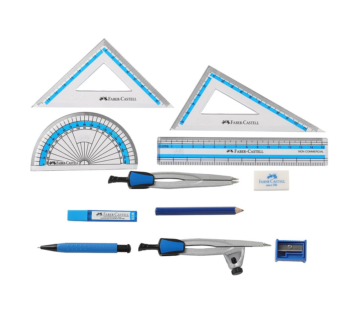 htconline.in| Faber Castell Stellar Mathematical Drawing Instrument Box