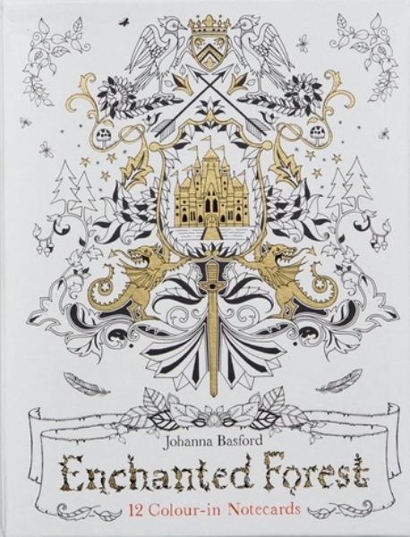 htconline.in| Enchanted Forest Notecards By Johanna Basford