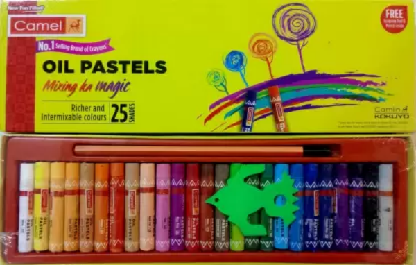 htconline.in| Camlin Oil Pastel 25 Shades - htconline.in