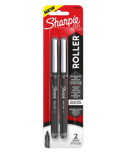htconline.in| SHARPIE ROLLER BALL PEN 0.5MM BLACK SET OF 2-2093200