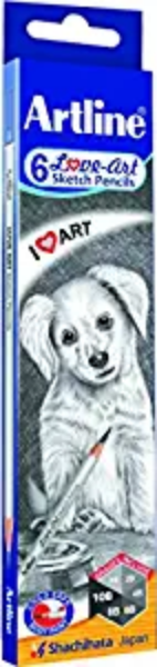htconline.in| Artline Sketch Pencils Pack of 6