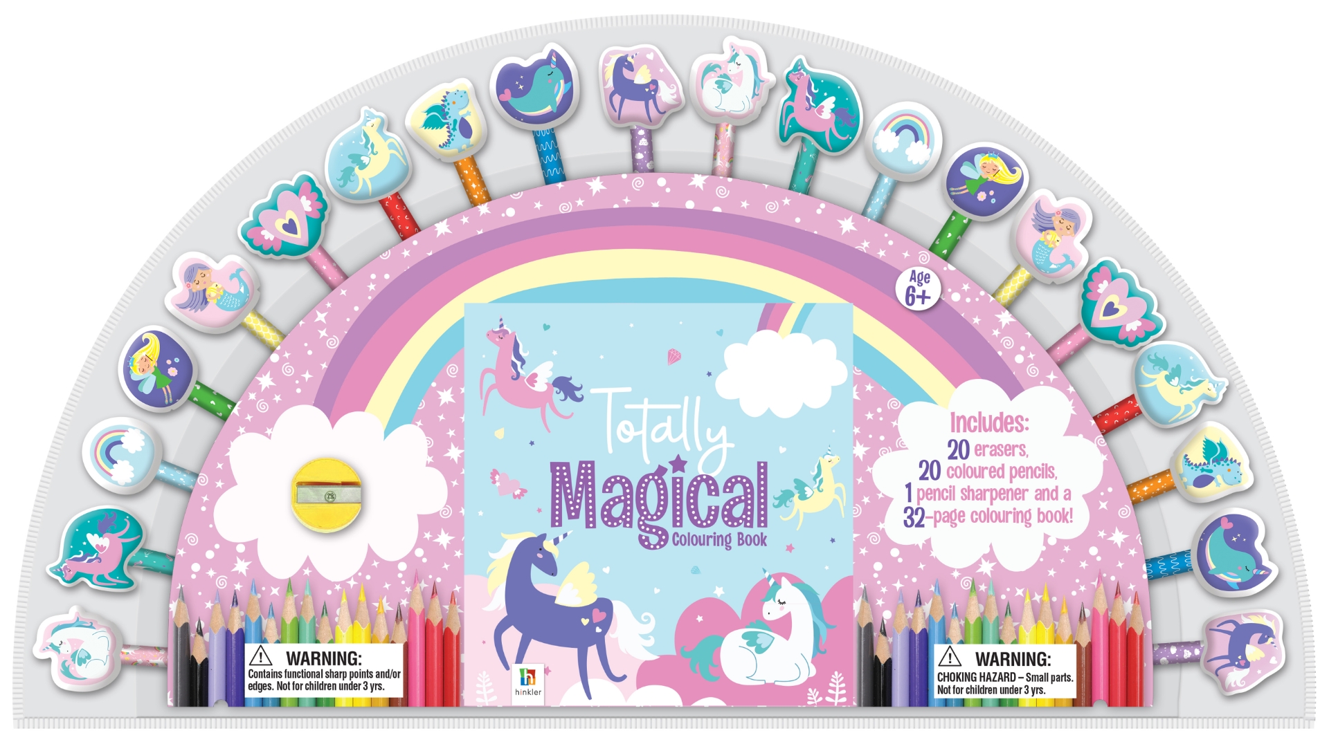 htconline.in| HINKLER TOTALLY MAGICAL COLOURING BOOK SET OF 20