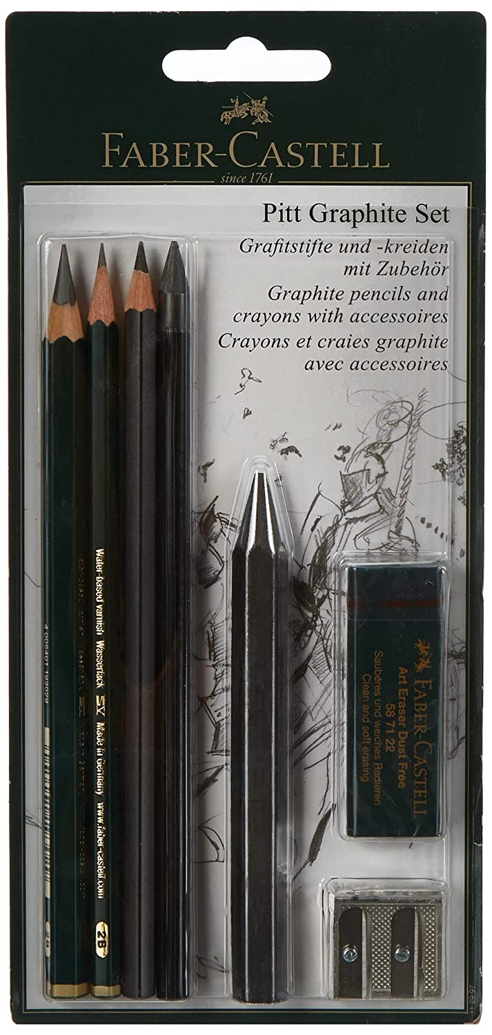 htconline.in| Faber Castell Pitt Graphite - Set of 7
