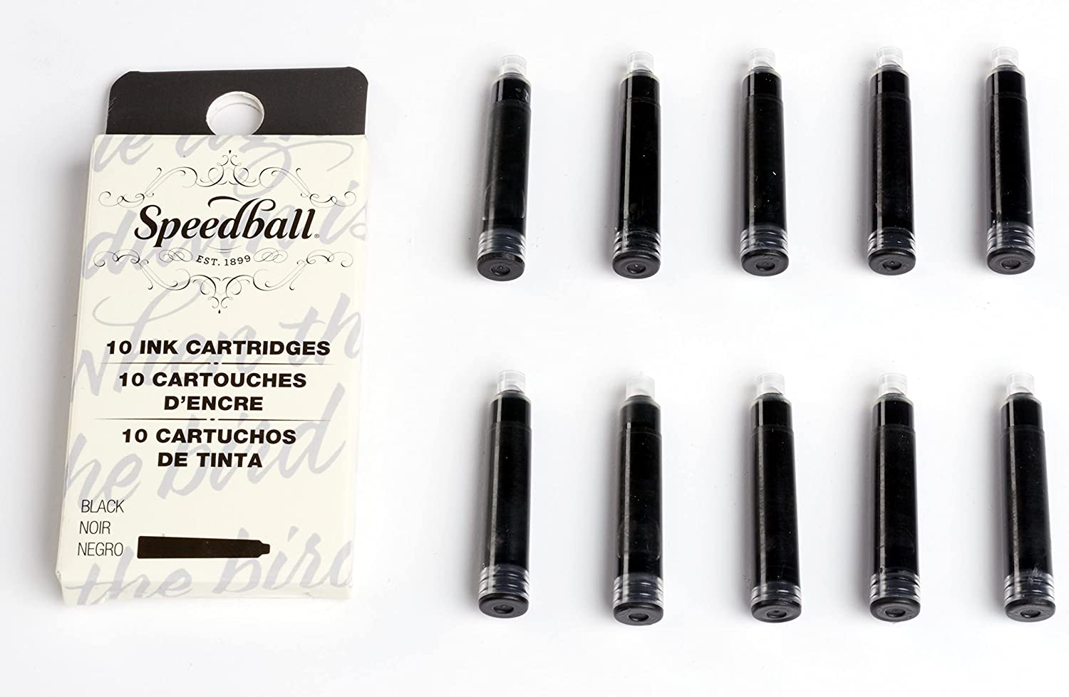 htconline.in| Speedball Fountain Pen Ink Cartridges - Black