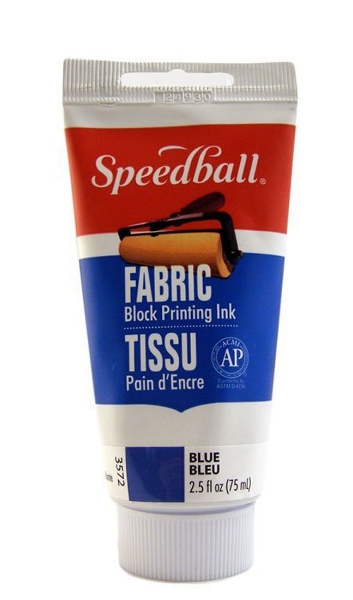 htconline.in| Speedball Fabric Block Printing Ink - Blue