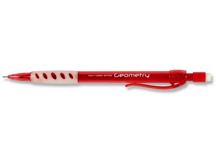 htconline.in| Kohinoor Geometry Mechanical Pencil - Red 0.5mm