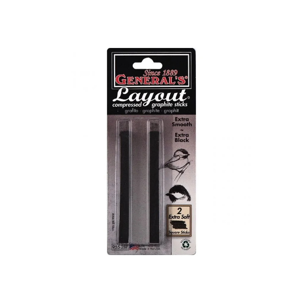 htconline.in| Generals Layout Compressed Graphite Sticks - Set of 2