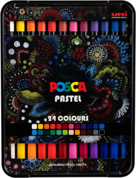 htconline.in| Uniball Posca Pastels - Set of 24 Colours