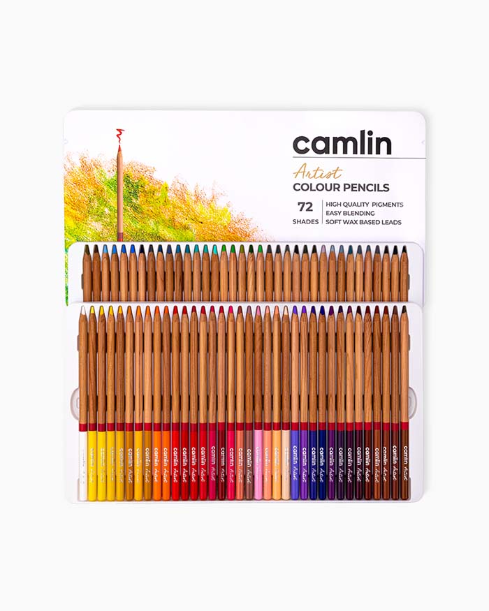 htconline.in| Camlin Artist Colour Pencils 72 Shades - htconline.in
